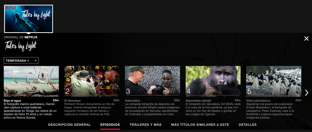 Tales by Light ahora en Netflix, Serie recomendada para fotógrafos ...